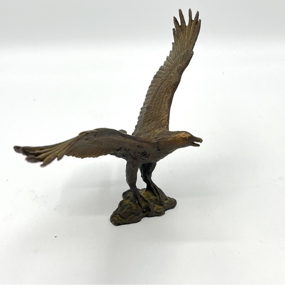 Avon | Accents | Avon Bronze Eagle Statuette Figurine Miniature Vintage ...